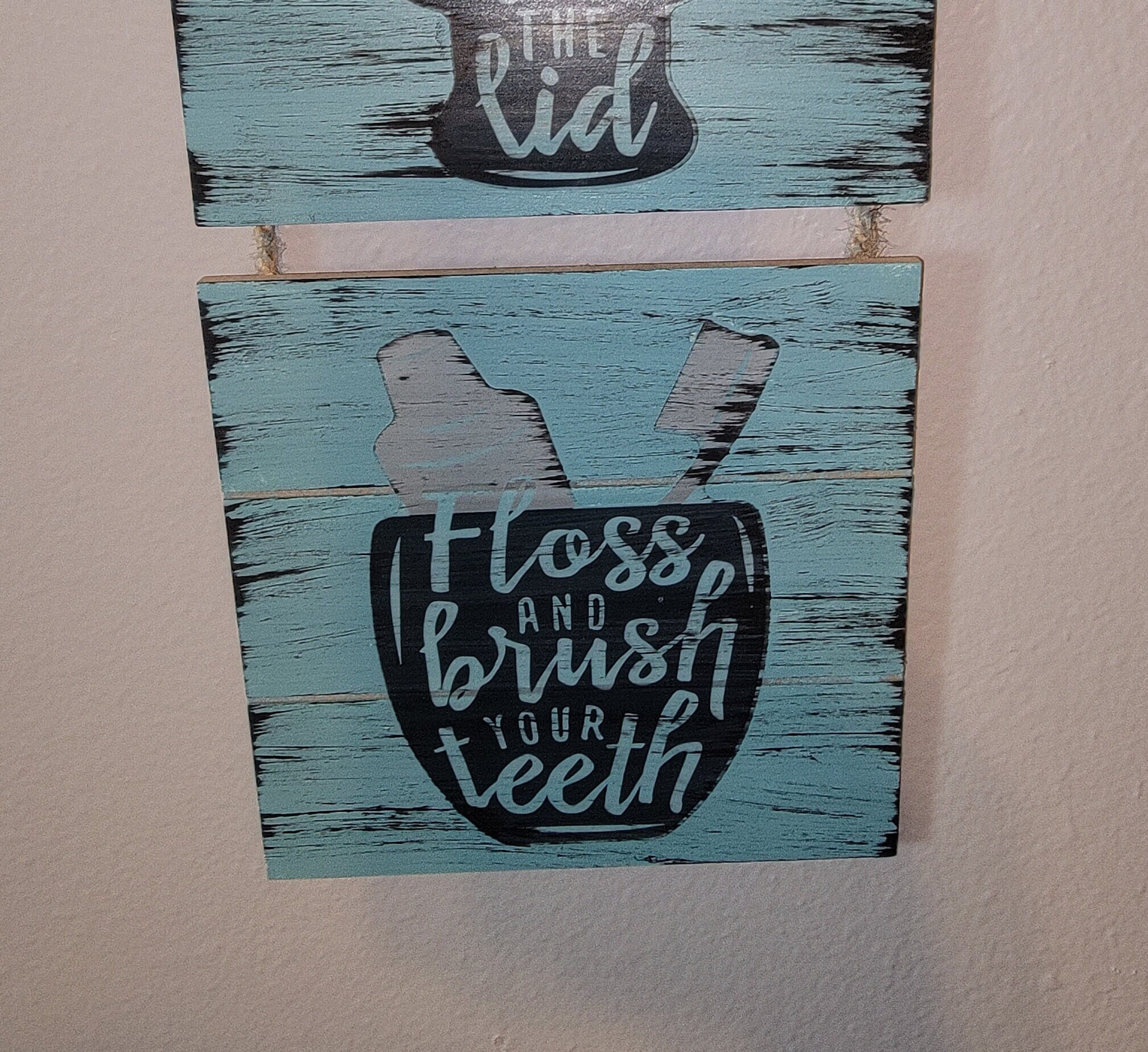 Triple Bathroom Sign - Etsy