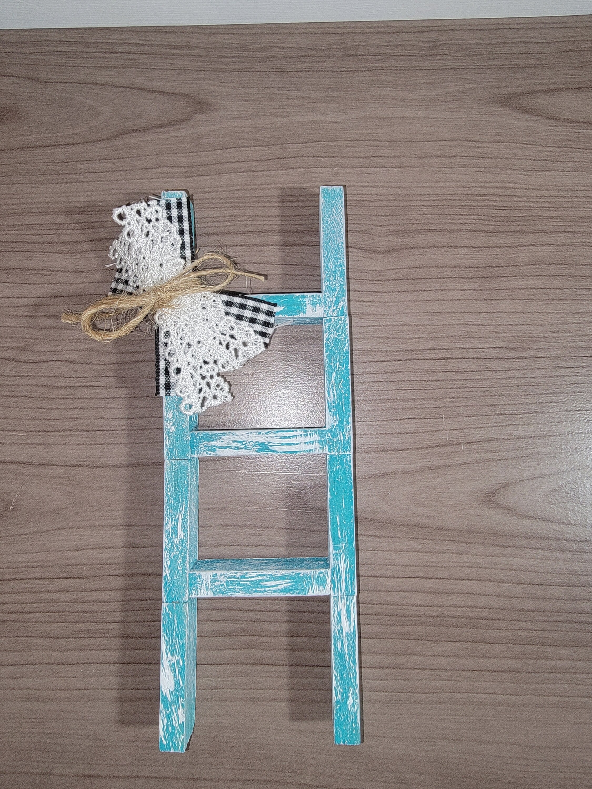 Handmade Miniature Ladder - Tiered Tray Decor- Different Lengths and ...
