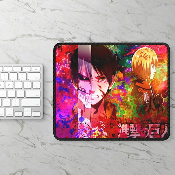 Attack on Titan Mouse Pad - Etsy