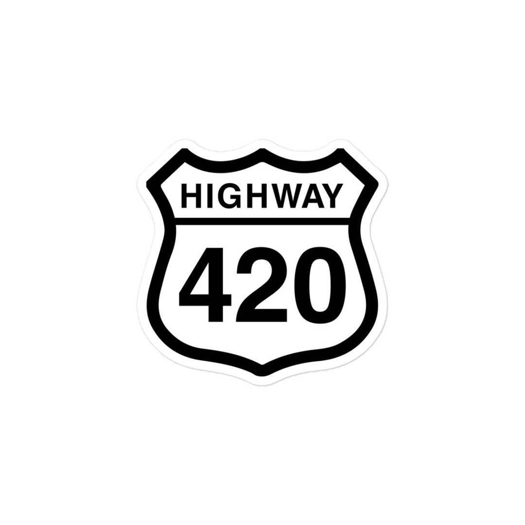 Highway 420 Stickers - Etsy