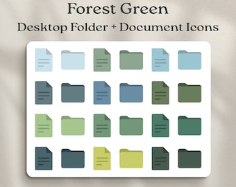 green desktop folder icon