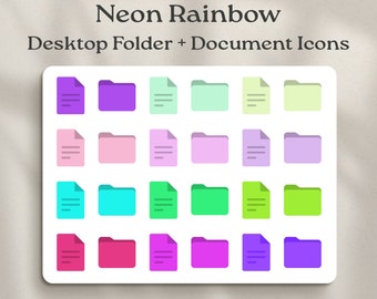 Forest Green Folder Icons for Mac and Windows | Custom Desktop Icons ...