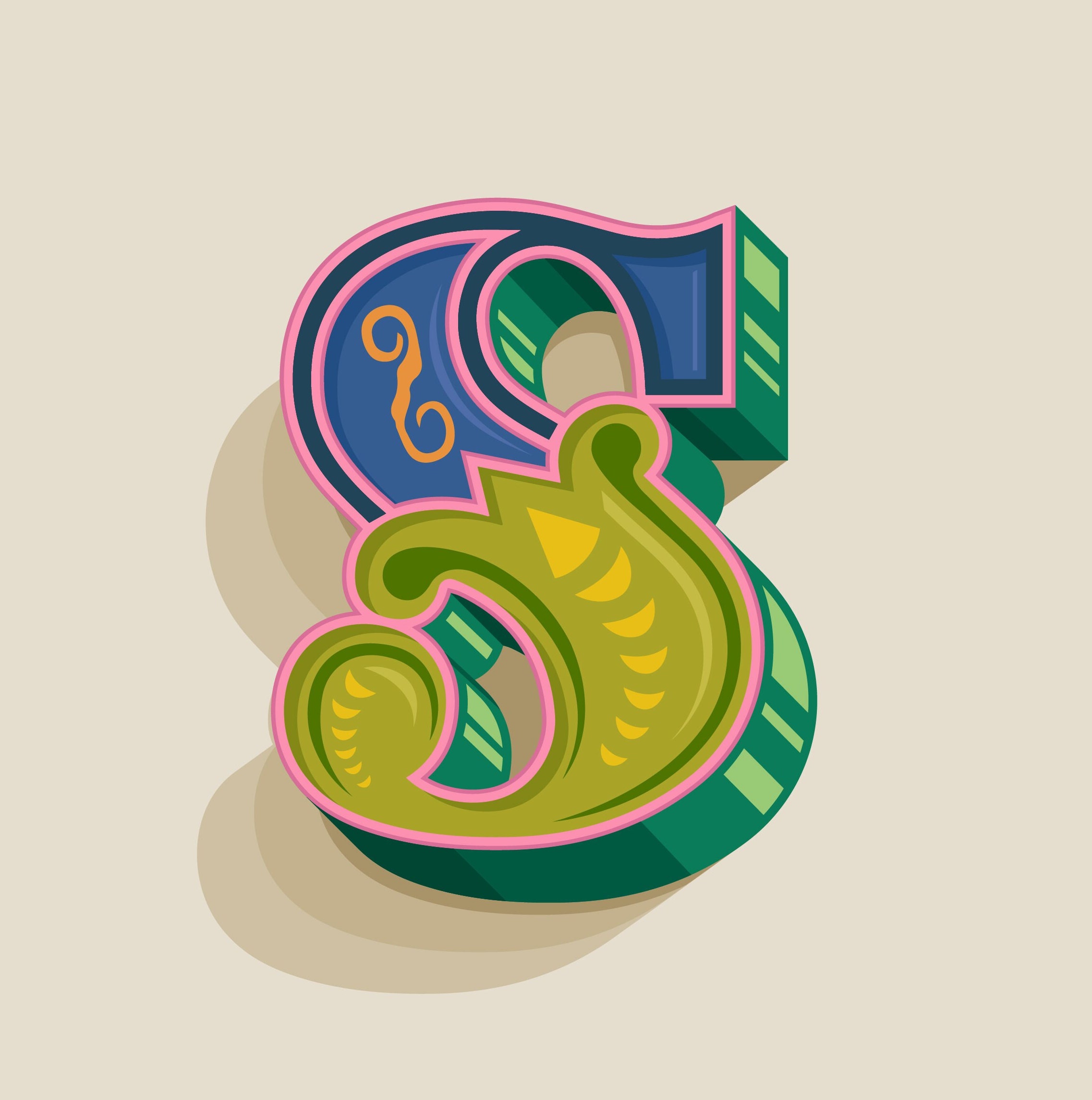 Circus Letter Graphic, Carnival Letter Vector, EPS Digital Vector Art ...