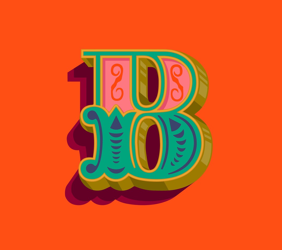 Circus Letter Graphic, Carnival Letter Vector, EPS Digital Vector Art ...