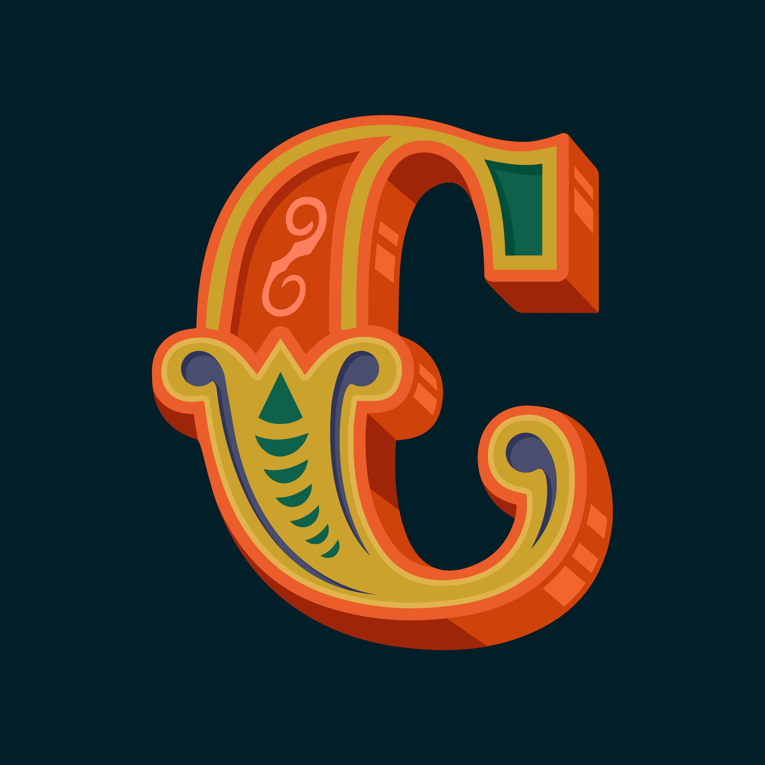 Circus Letter Graphic, Carnival Letter Vector, EPS Digital Vector Art ...