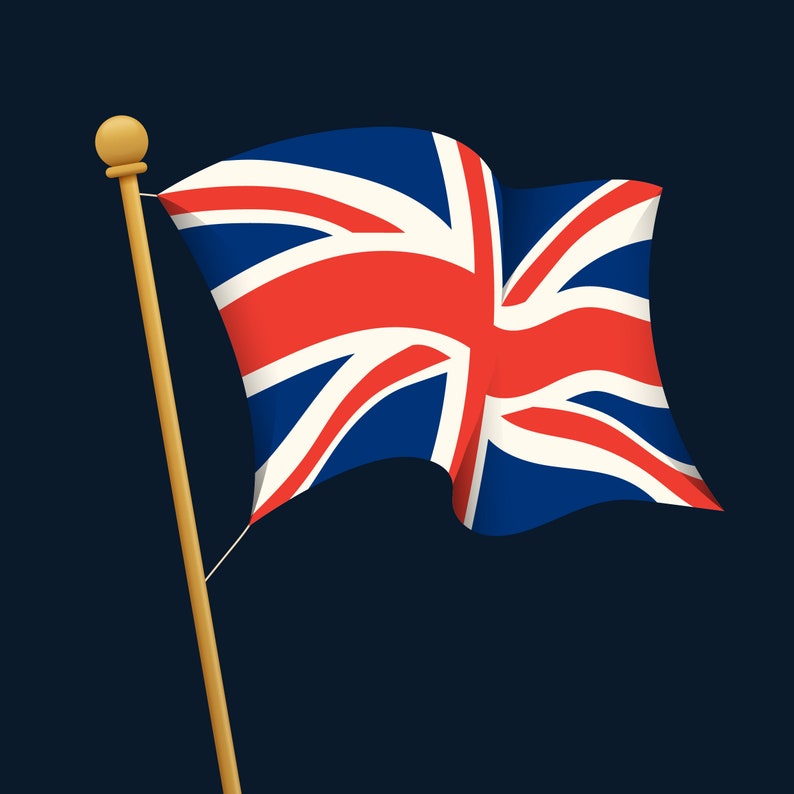 Union Jack Graphic, Flag Vector, EPS Digital Vector Art for Download ...