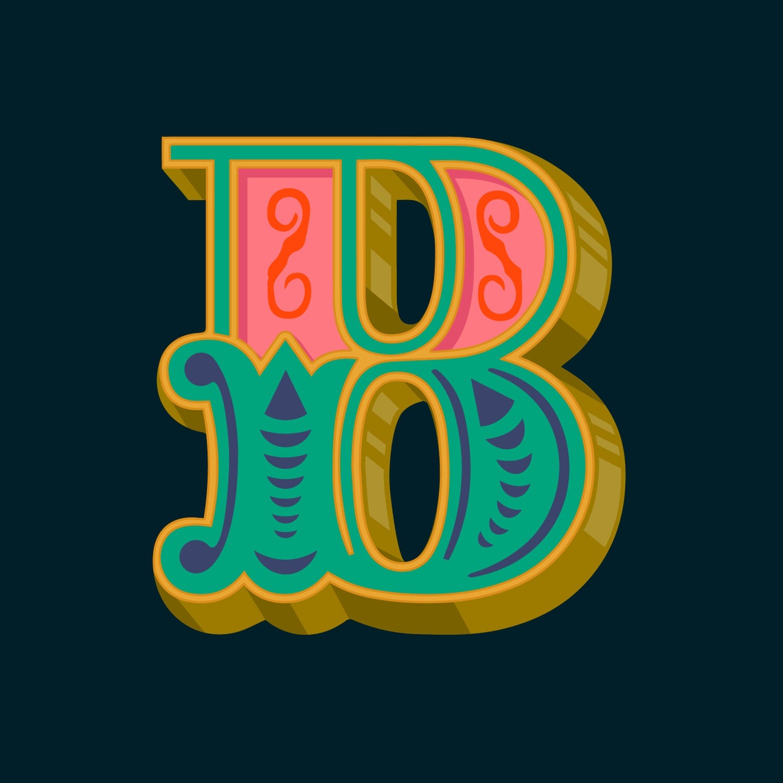 Circus Letter Graphic, Carnival Letter Vector, EPS Digital Vector Art ...