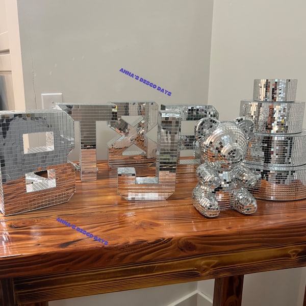 Mirror Letters - Etsy