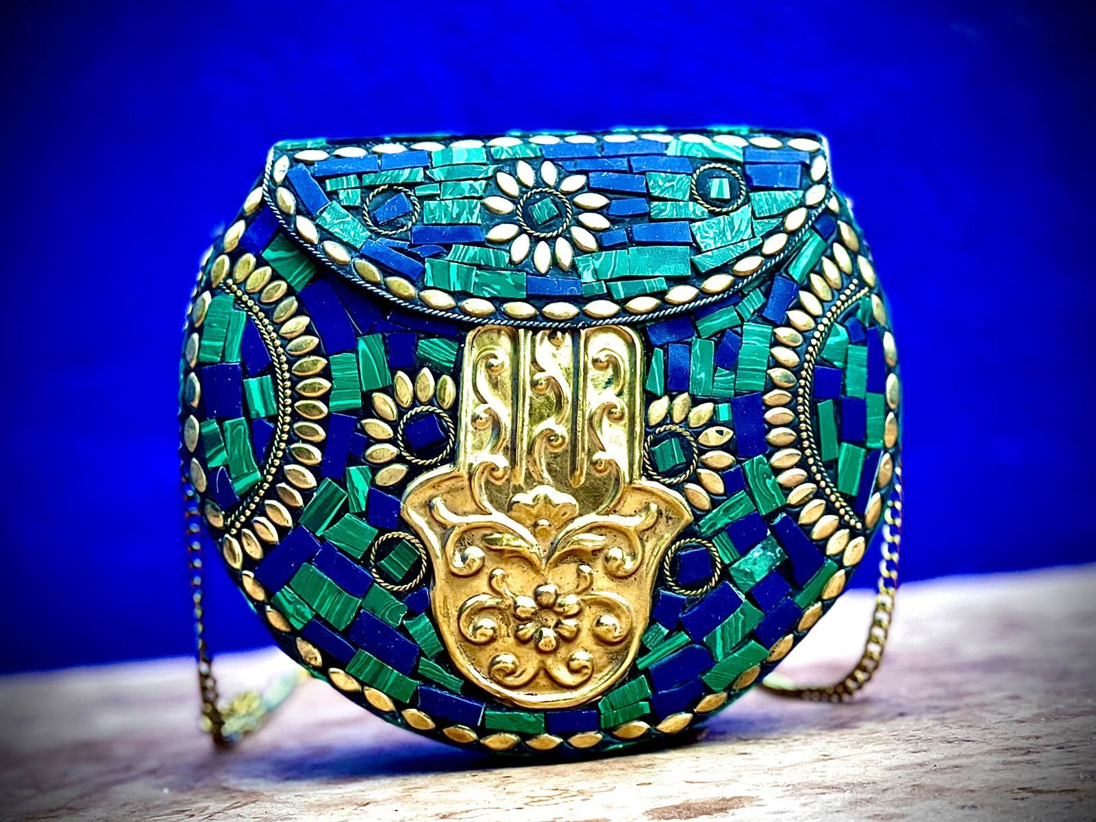 Beautiful Handmade Mosaic Stone Bags - Etsy