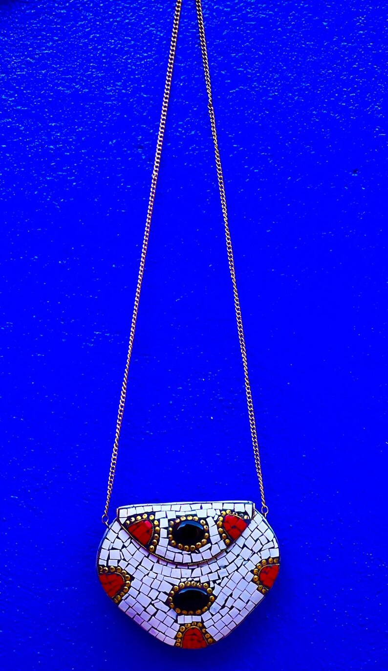 Beautiful Handmade Mosaic Stone Bags - Etsy
