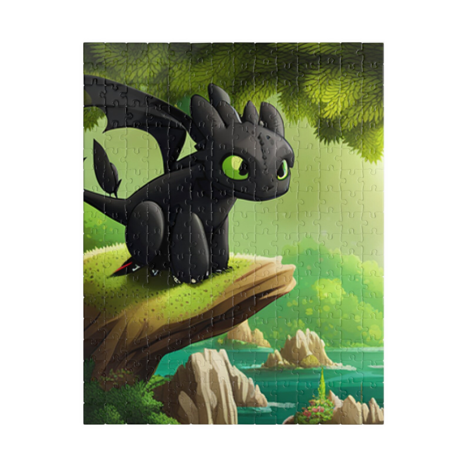 Puzzle (110, 252, 520, 1014-piece) With Toothless From How to Train ...