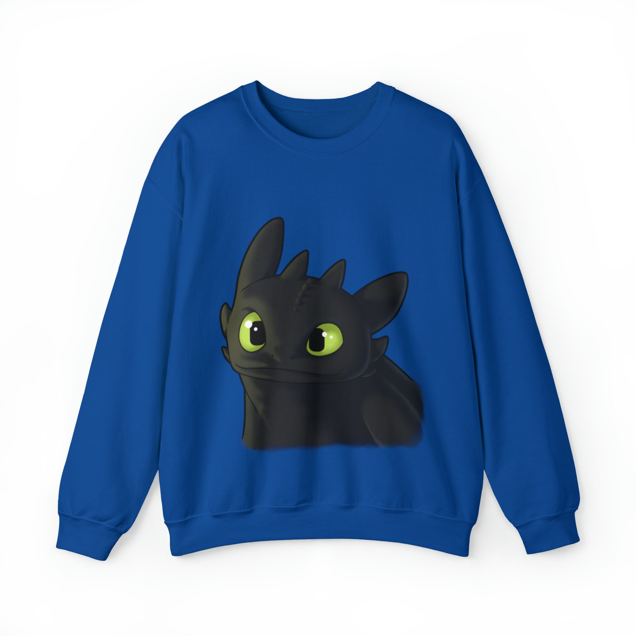Toothless From How to Train Your Dragon Sweatshirt for Men or - Etsy