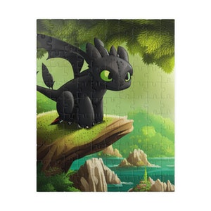 Puzzle (110, 252, 520, 1014-piece) With Toothless From How to Train ...