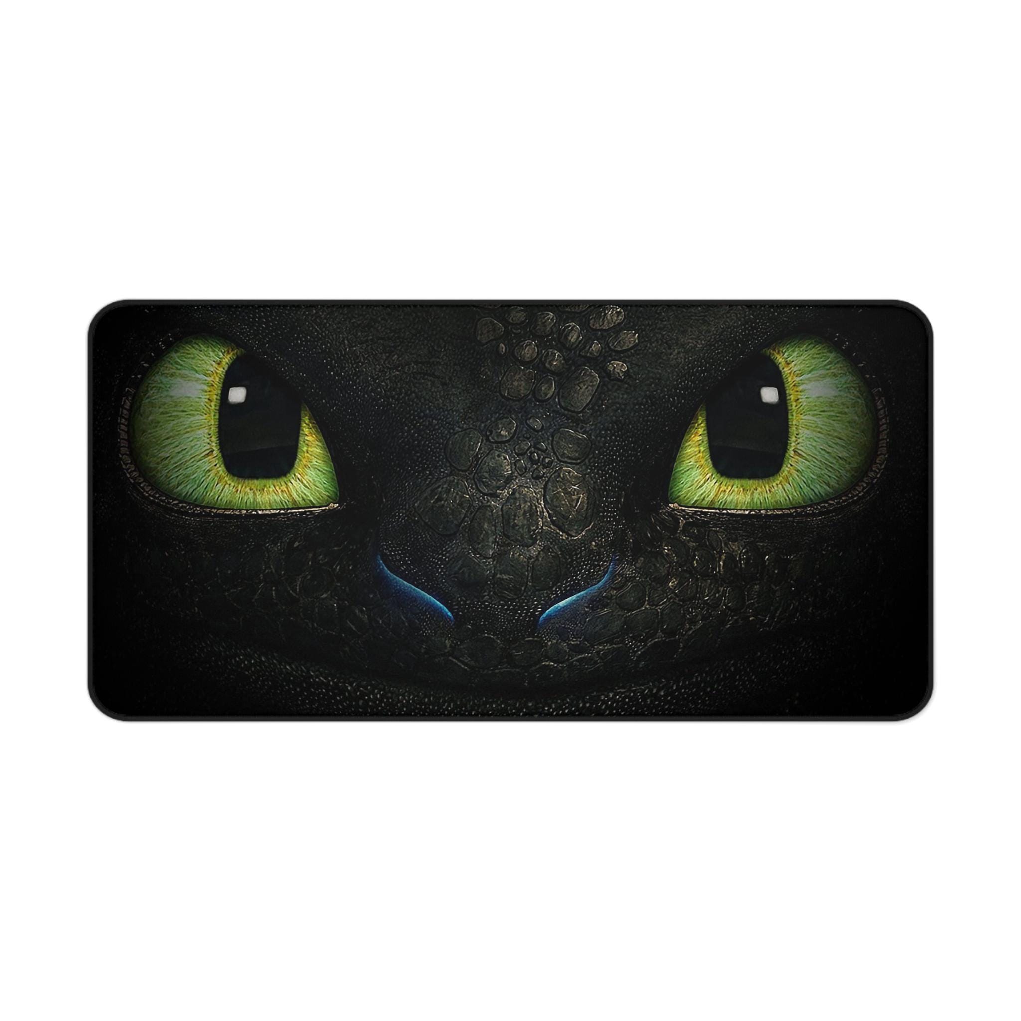 Toothless From HTTYD Desk Mat Gamer Workspace Decor Computer Accessory ...