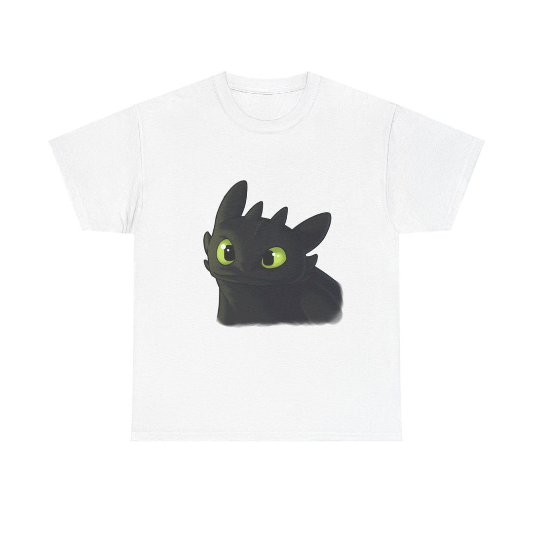 Toothless From How to Train Your Dragon T-shirt Men or Women Unisex ...