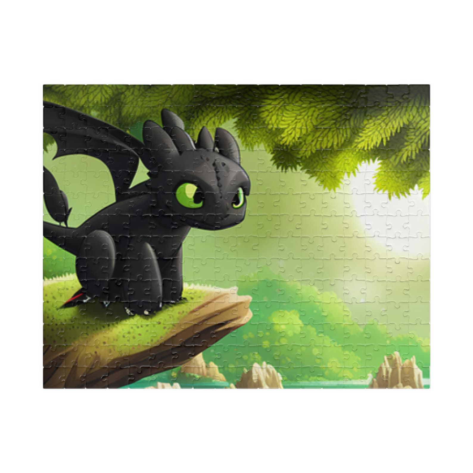 Puzzle (110, 252, 520, 1014-piece) With Toothless From How to Train ...