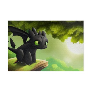 Puzzle (110, 252, 520, 1014-piece) With Toothless From How to Train ...