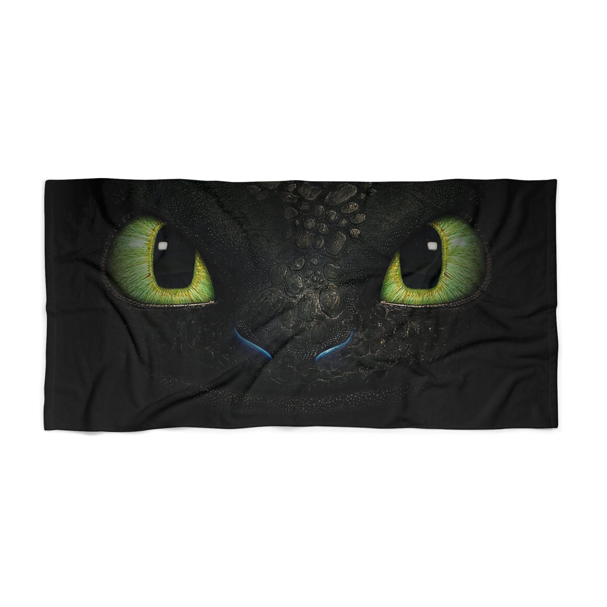 Toothless From HTTYD Beach Towel Perfect for Summer, Pool Days ...