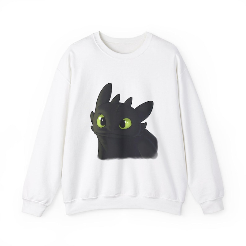 Toothless From How to Train Your Dragon Sweatshirt for Men or Women ...