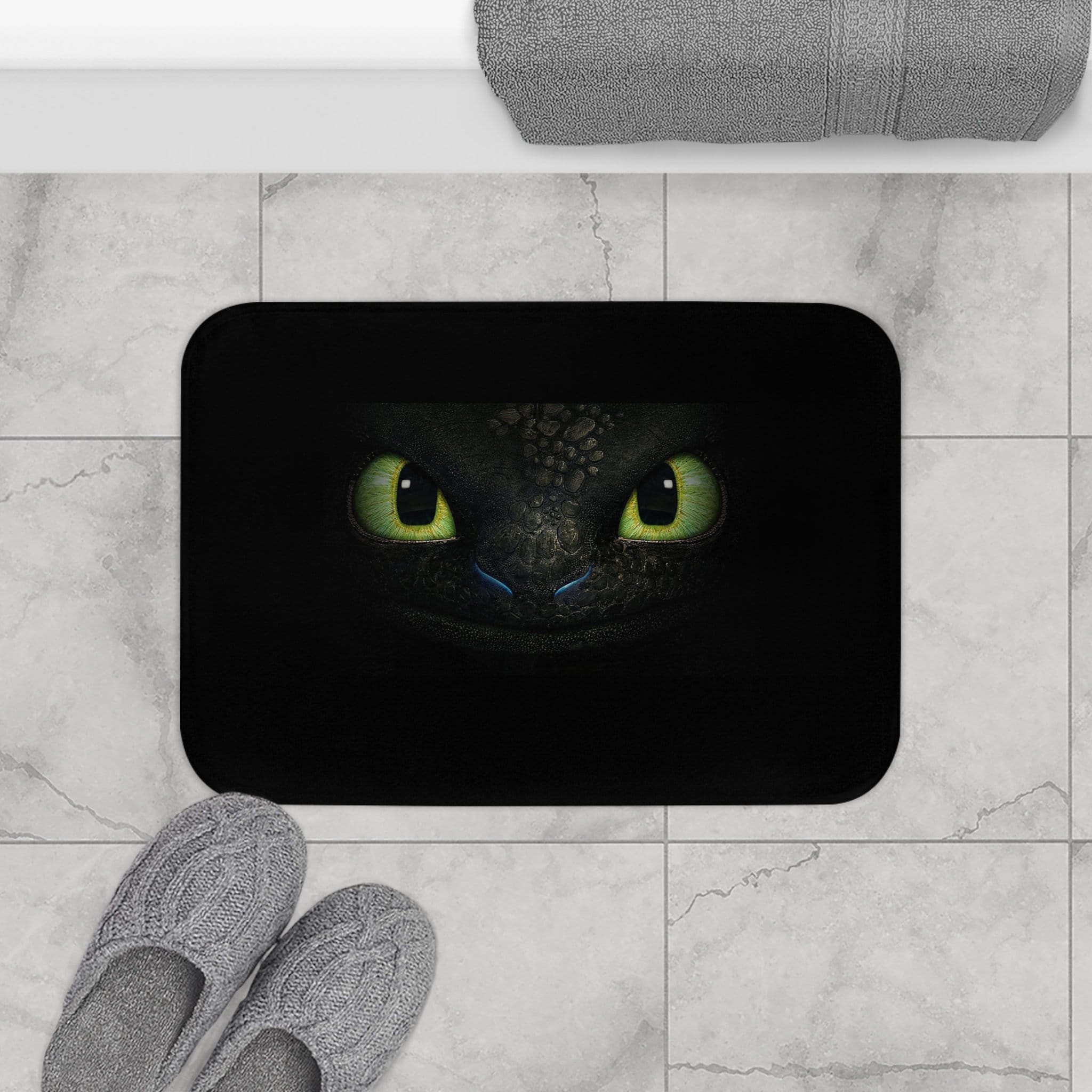 Toothless From How to Train Your Dragon Bath Mat Great Gift - Etsy