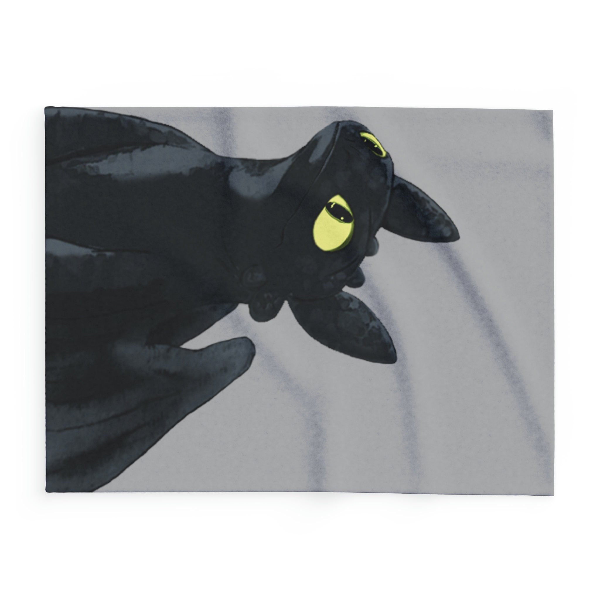 Toothless From How to Train Your Dragon Cozy Arctic Fleece Blanket - Etsy