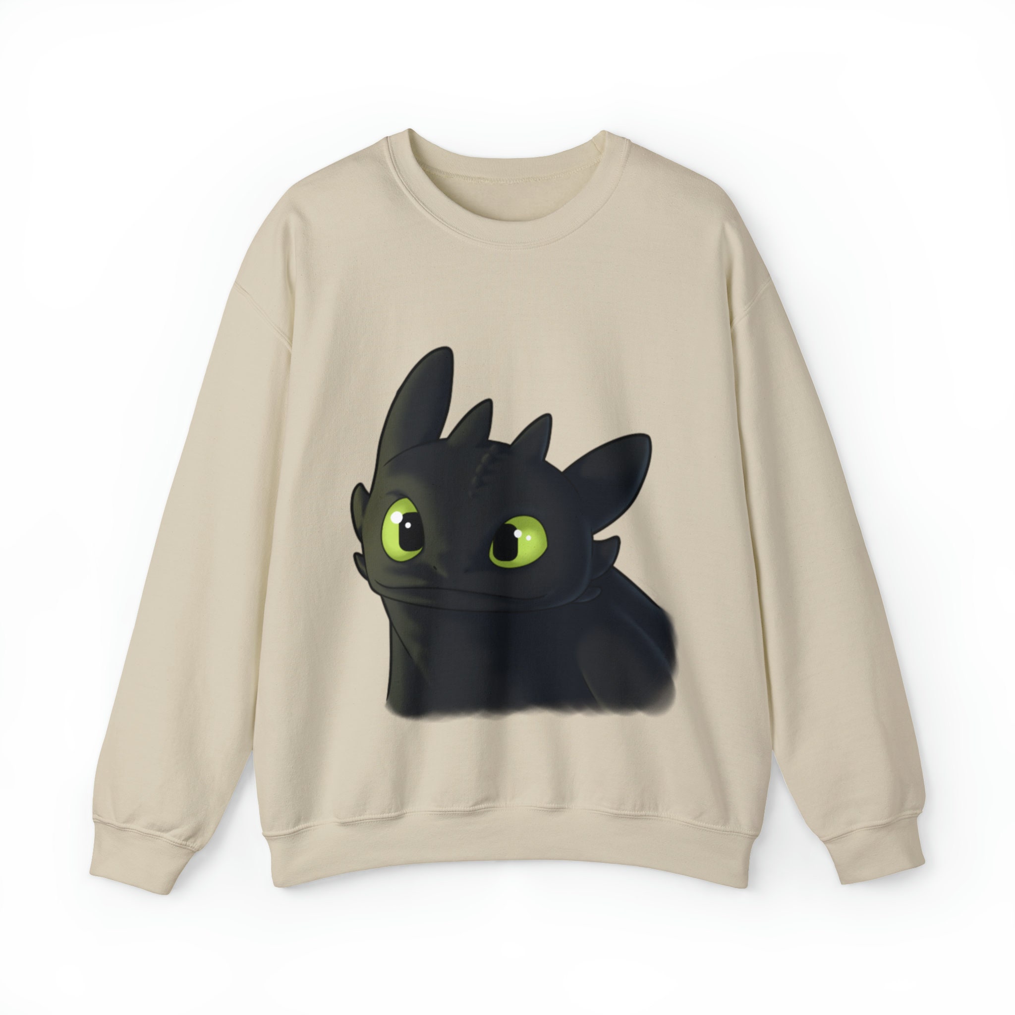 Toothless From How to Train Your Dragon Sweatshirt for Men or - Etsy