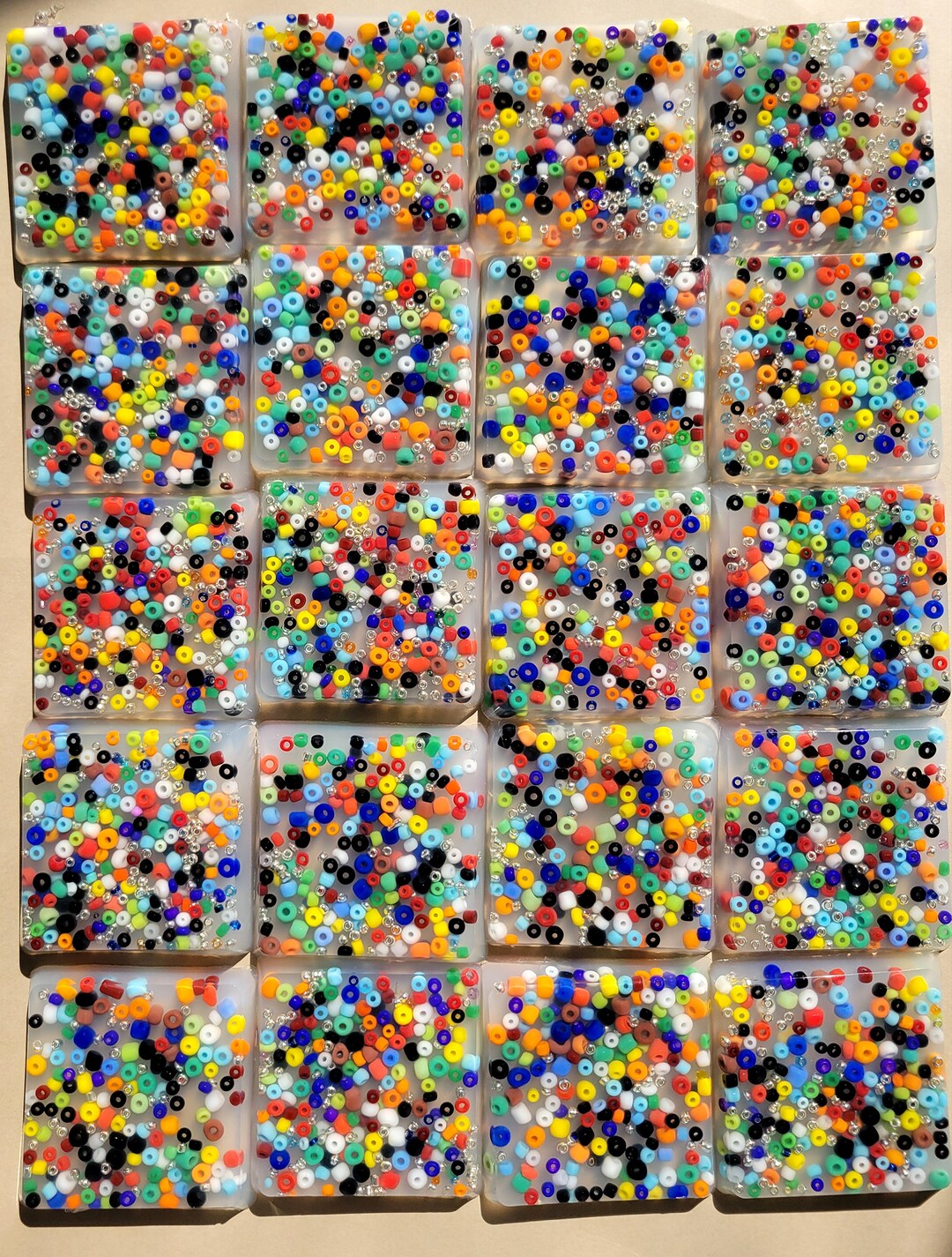 CLASSROOM SPECIAL-20 Thin Square Pick Pads for 40-occupational Therapy ...