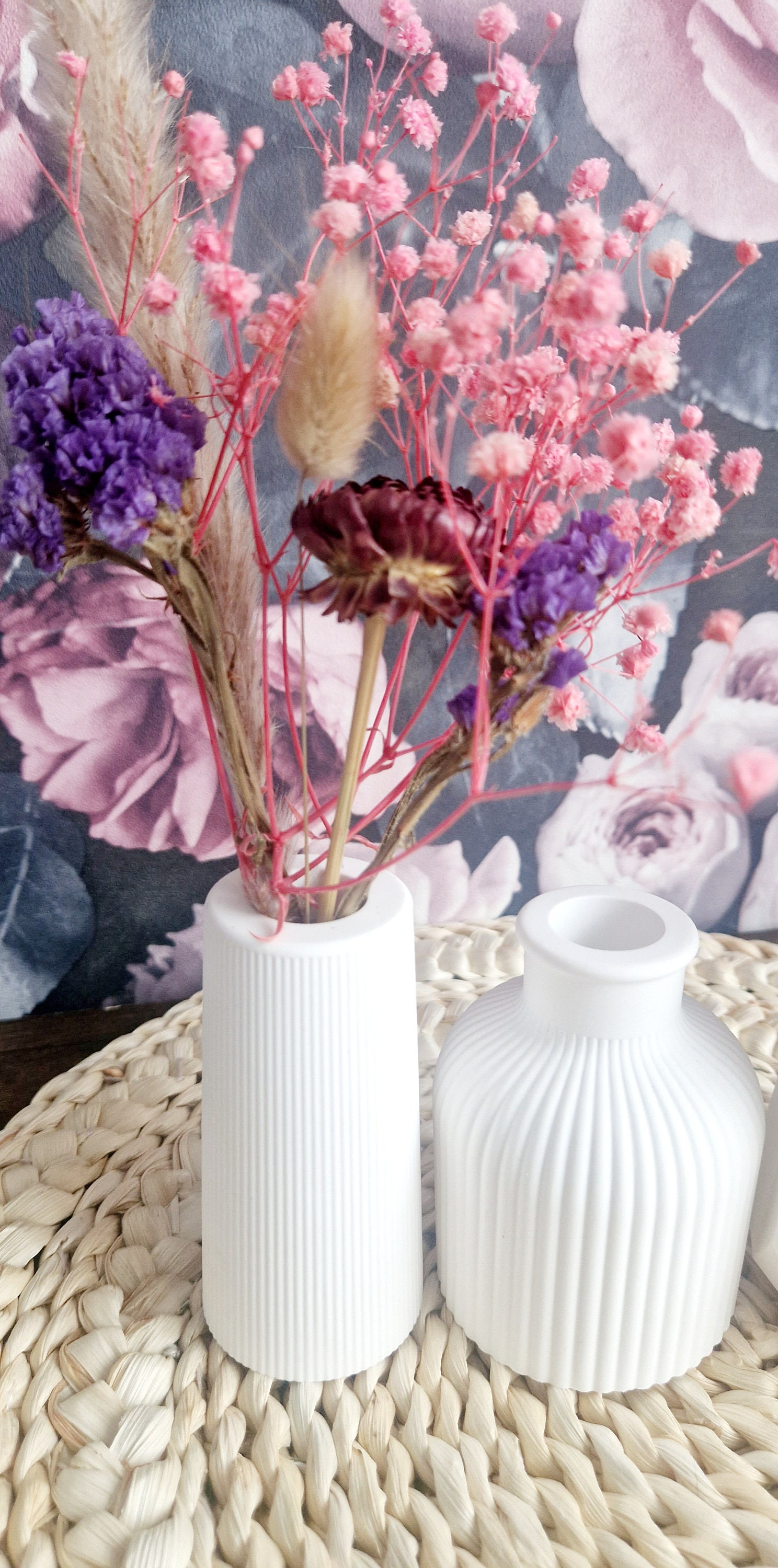 Fluted Vase Set, Keraflott Vase - Etsy