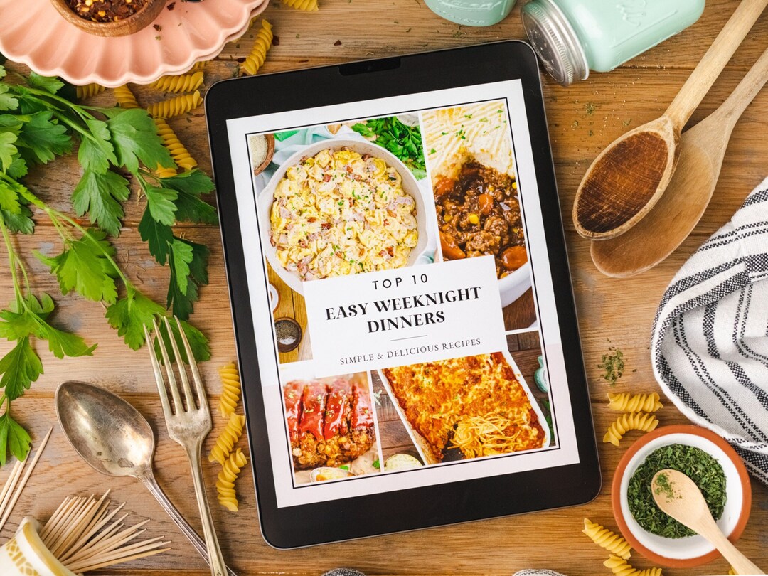 10 Easy, Delicious Weeknight Dinners for Busy Families Ebook | Instant ...