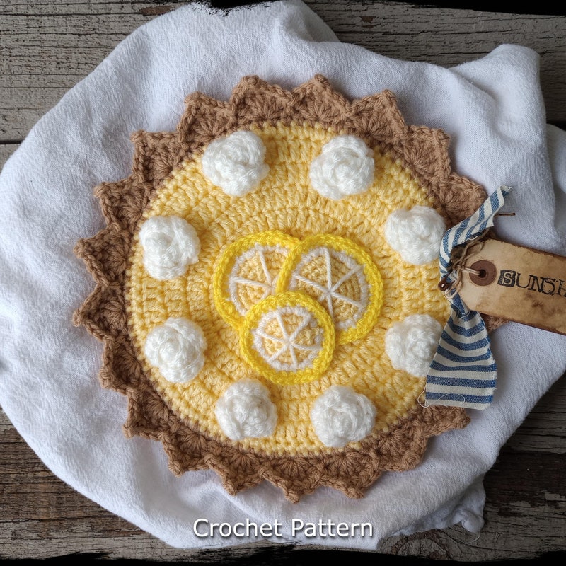 Lemon Potholder Pattern - Etsy