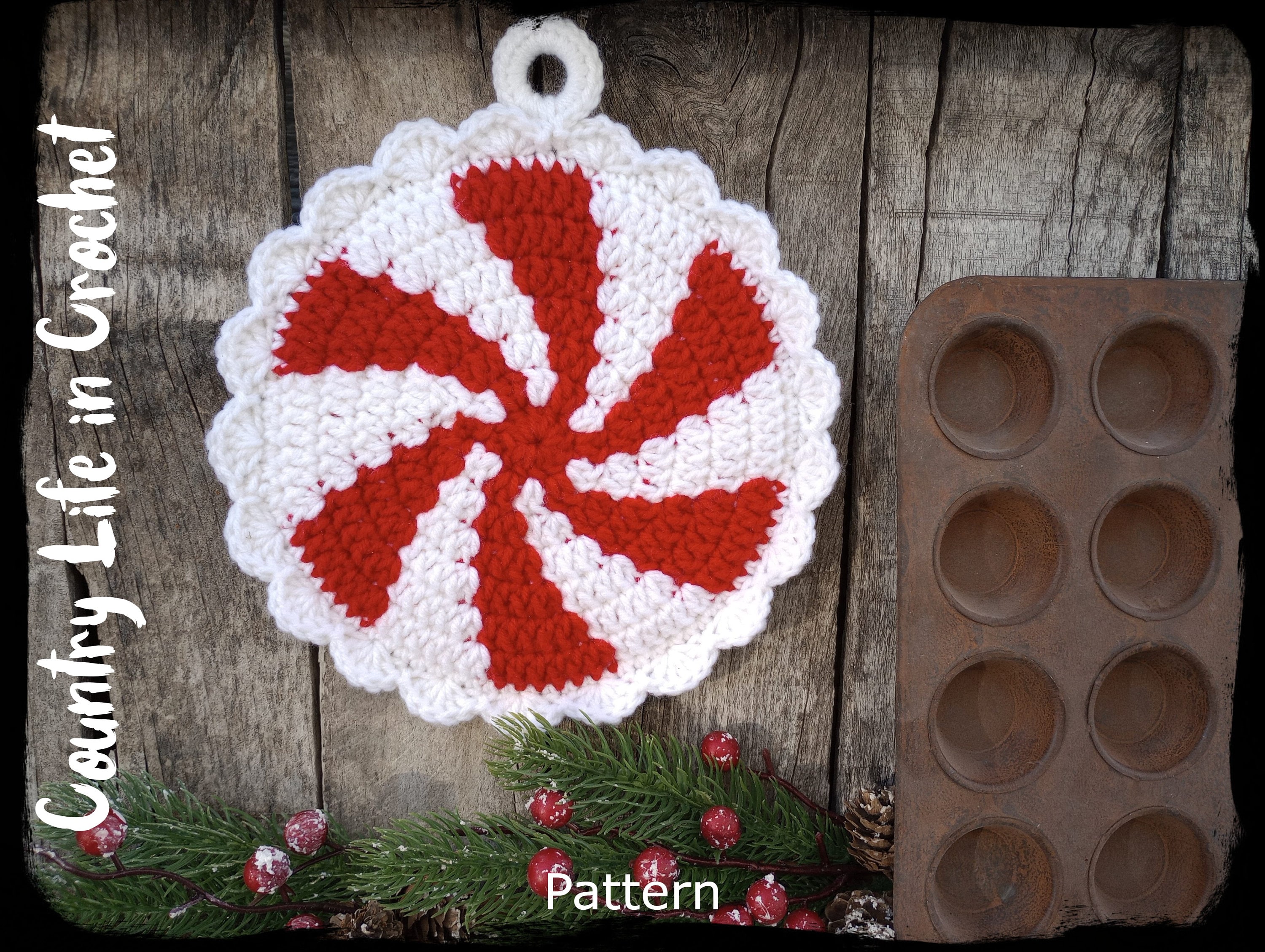 Peppermint Swirl Crochet Pattern Ravelry: Peppermint Twist Hat Pattern