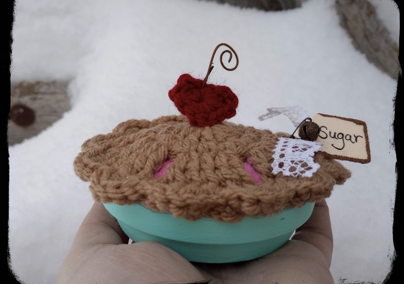 Miniature Heart Pies Crochet Pattern, Valentine Sweet Pies Crochet ...