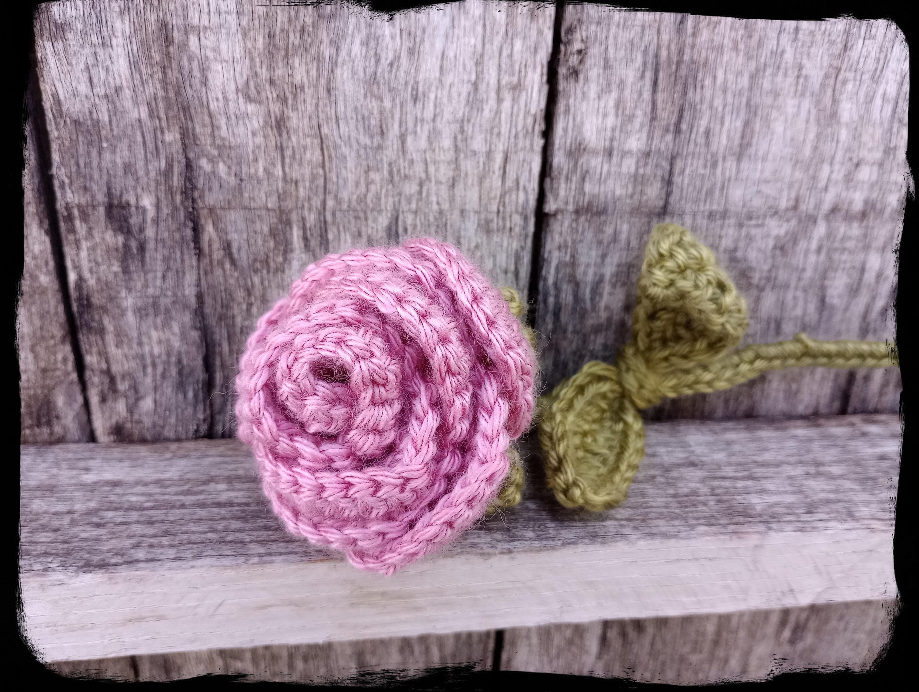 Old-fashioned Roses Crochet Pattern, Cabbage Roses, Easy Crochet ...