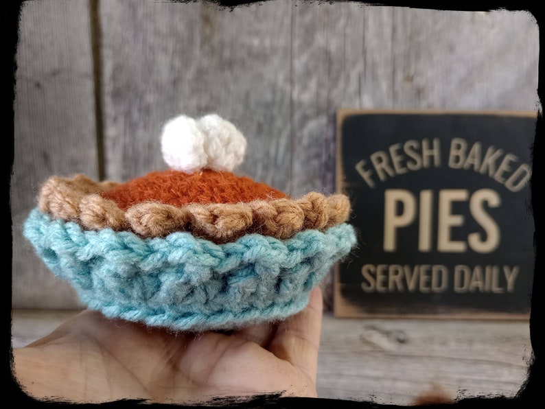 Miniature Crochet Pies Pattern: Beginner-friendly PDF (digital PDF) - Etsy