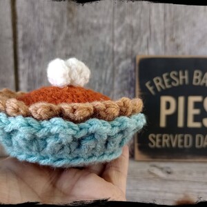 PDF Pattern, Miniature Summer Pie Crochet Pattern, 4th of July ...