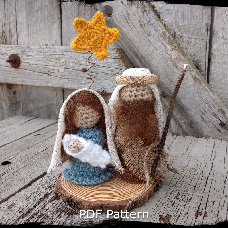 Crochet Nativity - Etsy