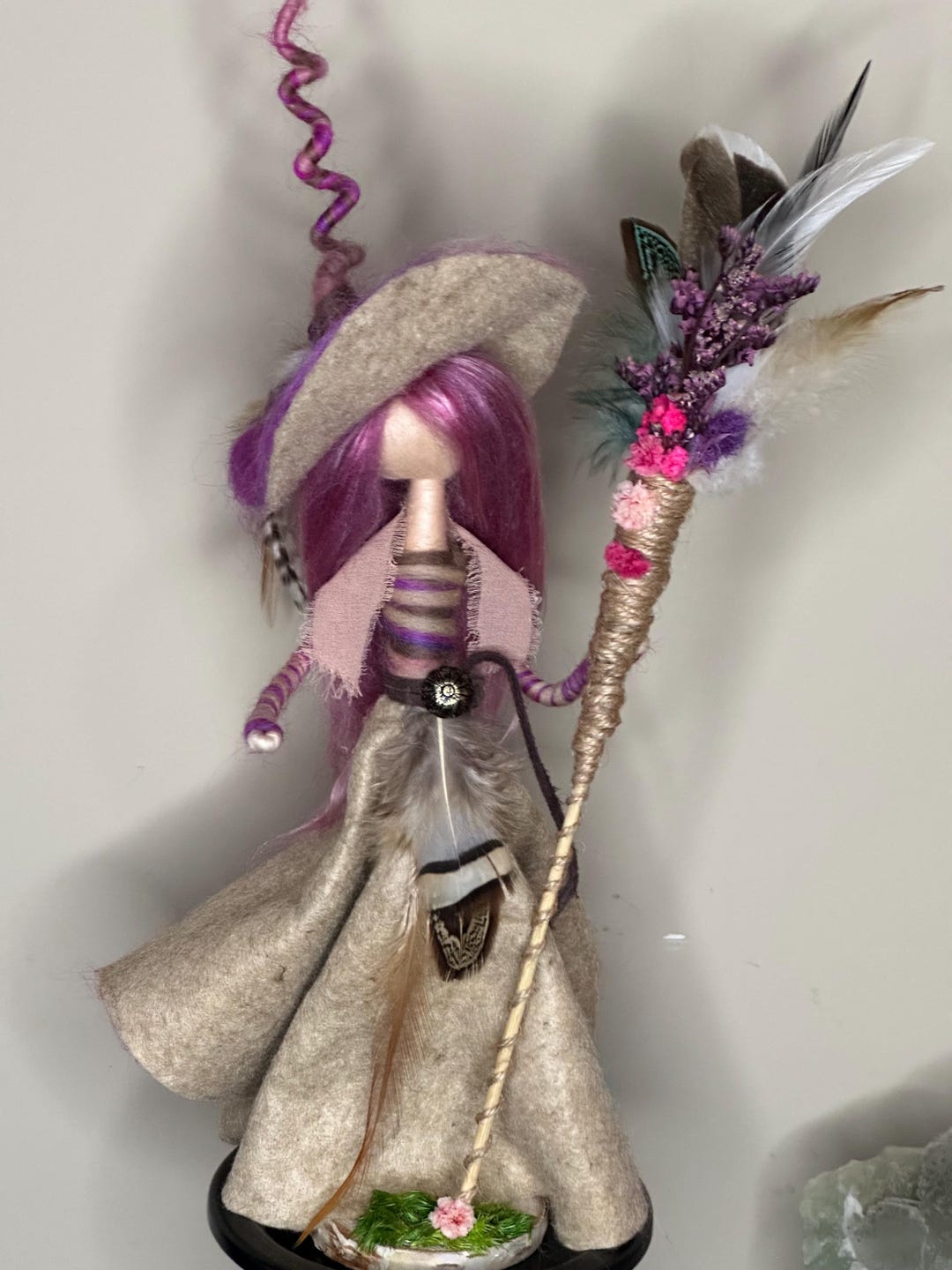 Spring Nature Witch! Dried Botanicals and Flowers Broom. - Etsy