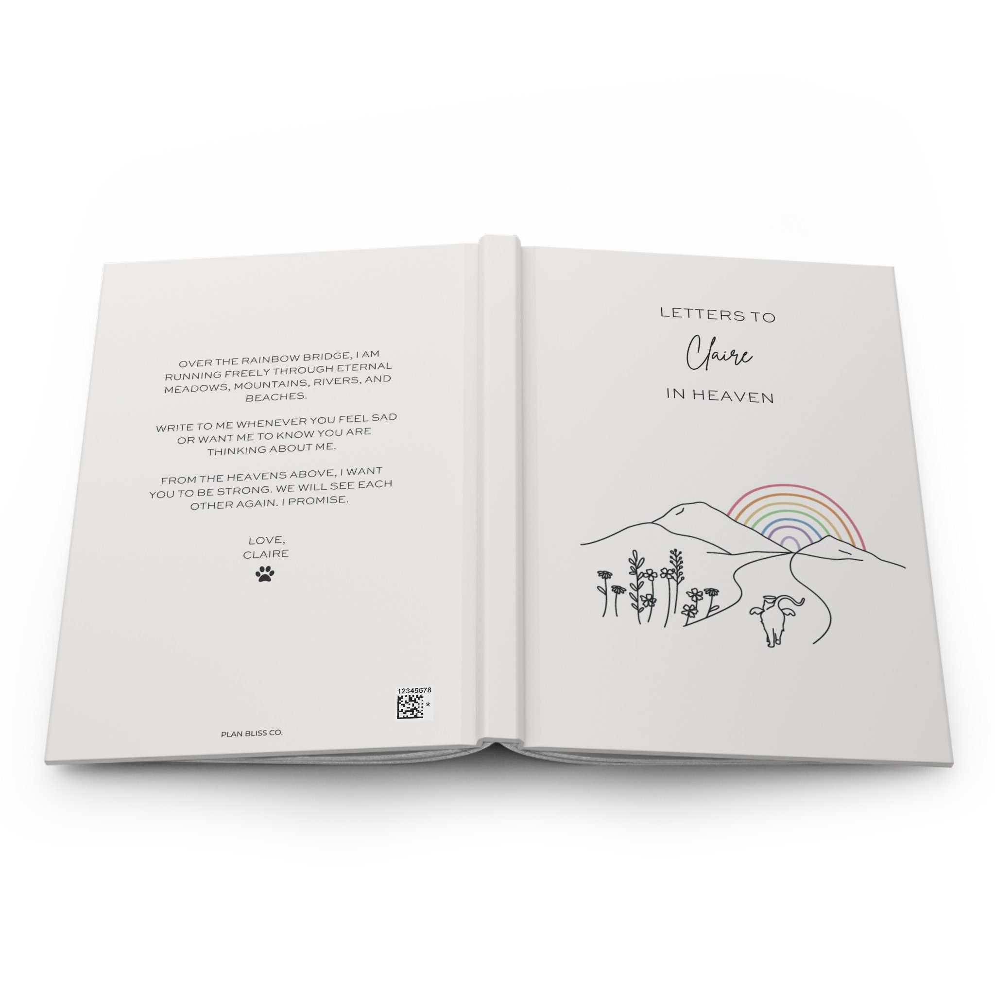 Personalized Cat Memorial Gift Cat Loss Journal - Etsy