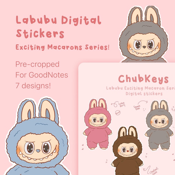 Labubu Surprise Box Template - Etsy