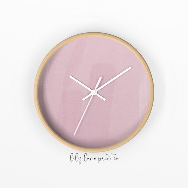 Bamboo Clock - Etsy