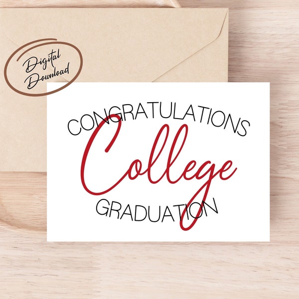 Congratulations Card Graduation - Etsy