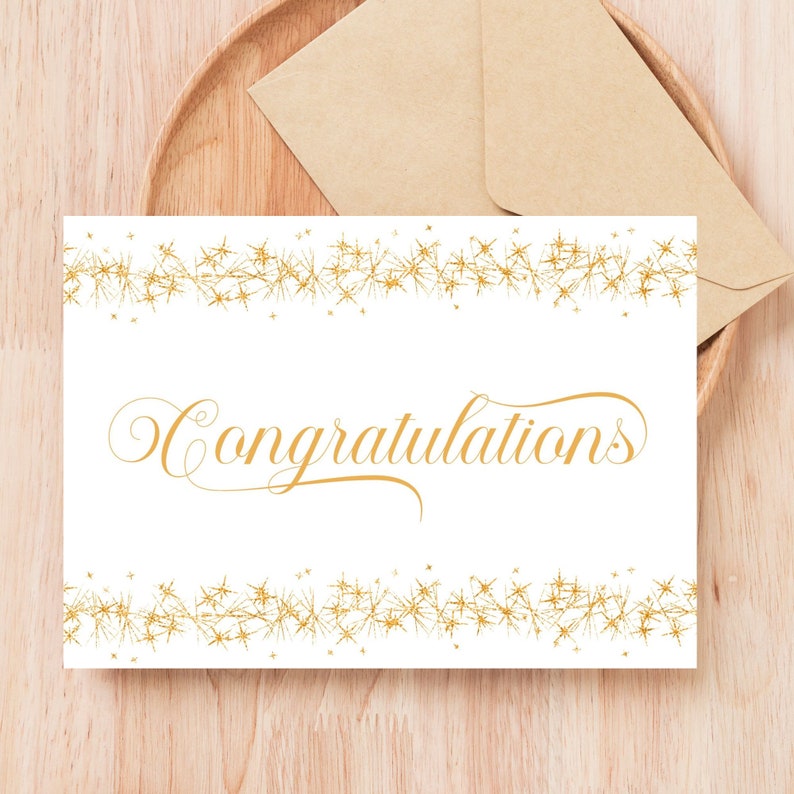 Congratulations Digital Greeting Card, Printable Card, Graduation Card ...