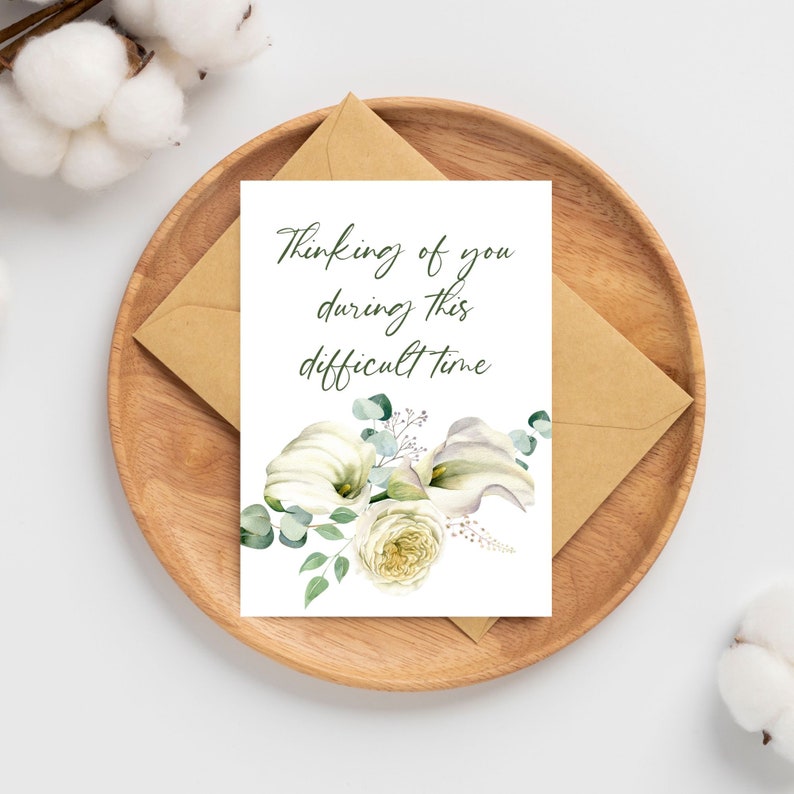 Thinking of You During This Difficult Time Digital Greeting Card ...