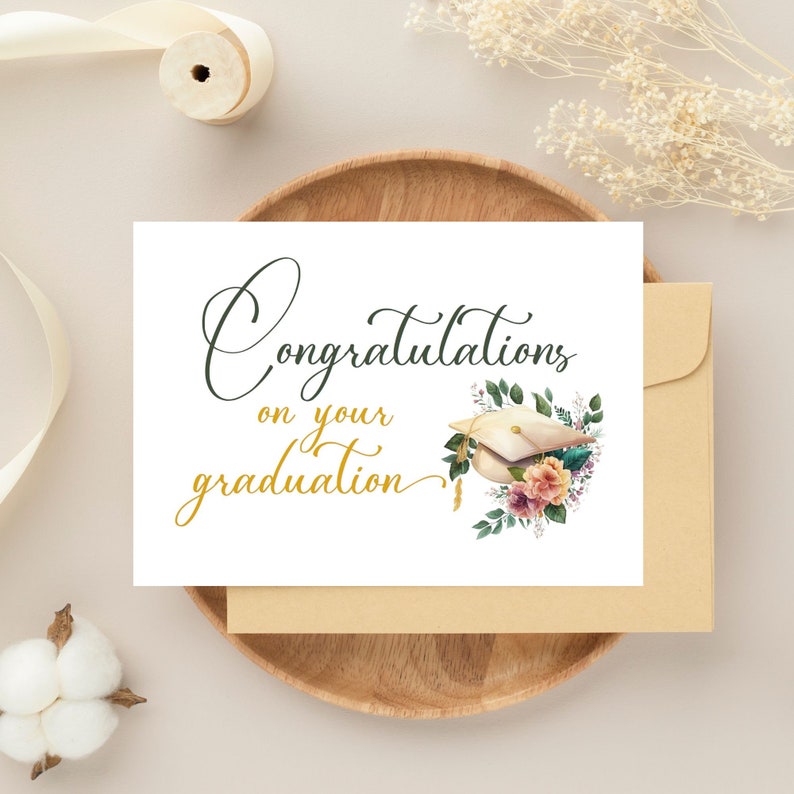Graduation Digital Greeting Card, Printable Card, Graduation Card ...