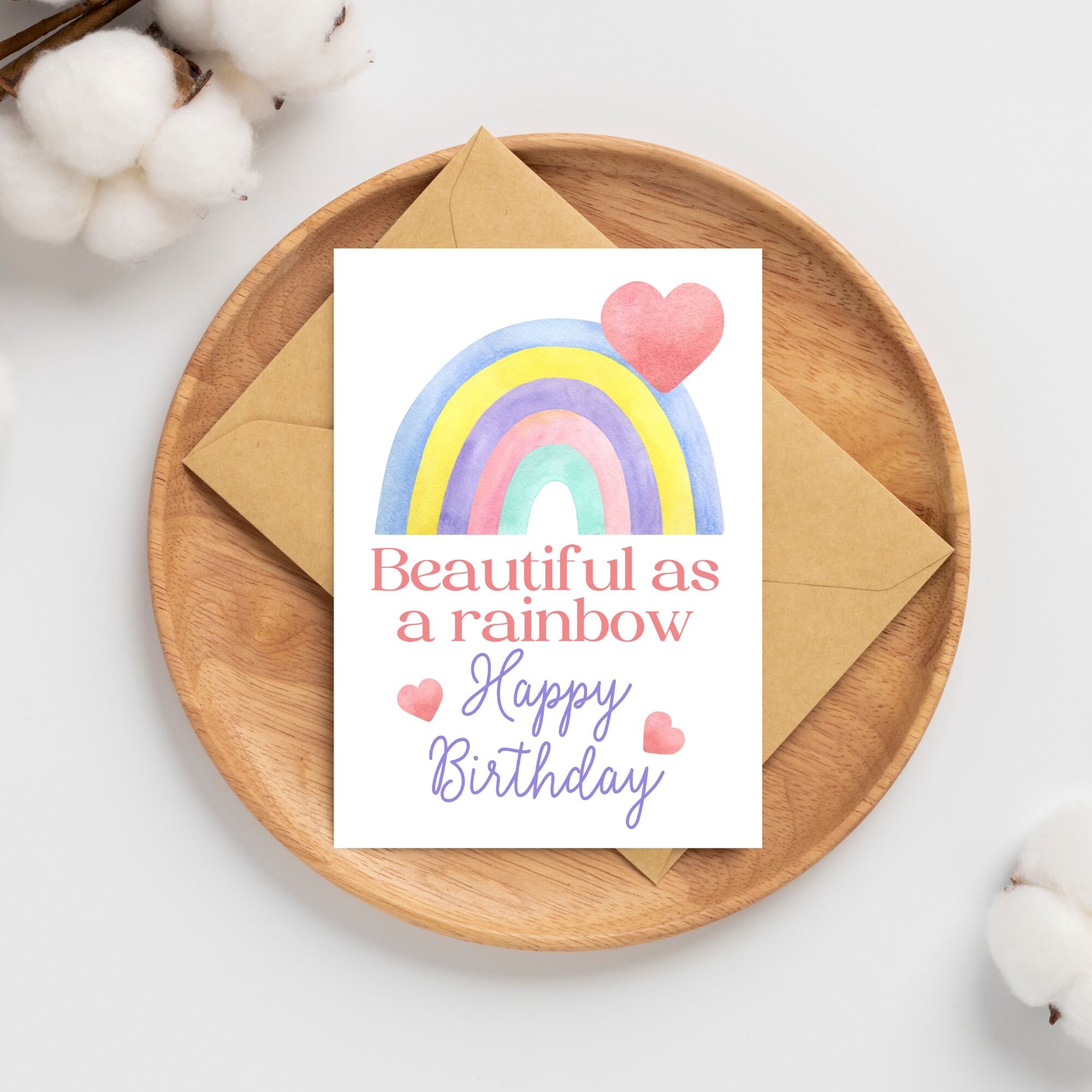 Happy Birthday Digital Greeting Card Printable Card Birthday - Etsy