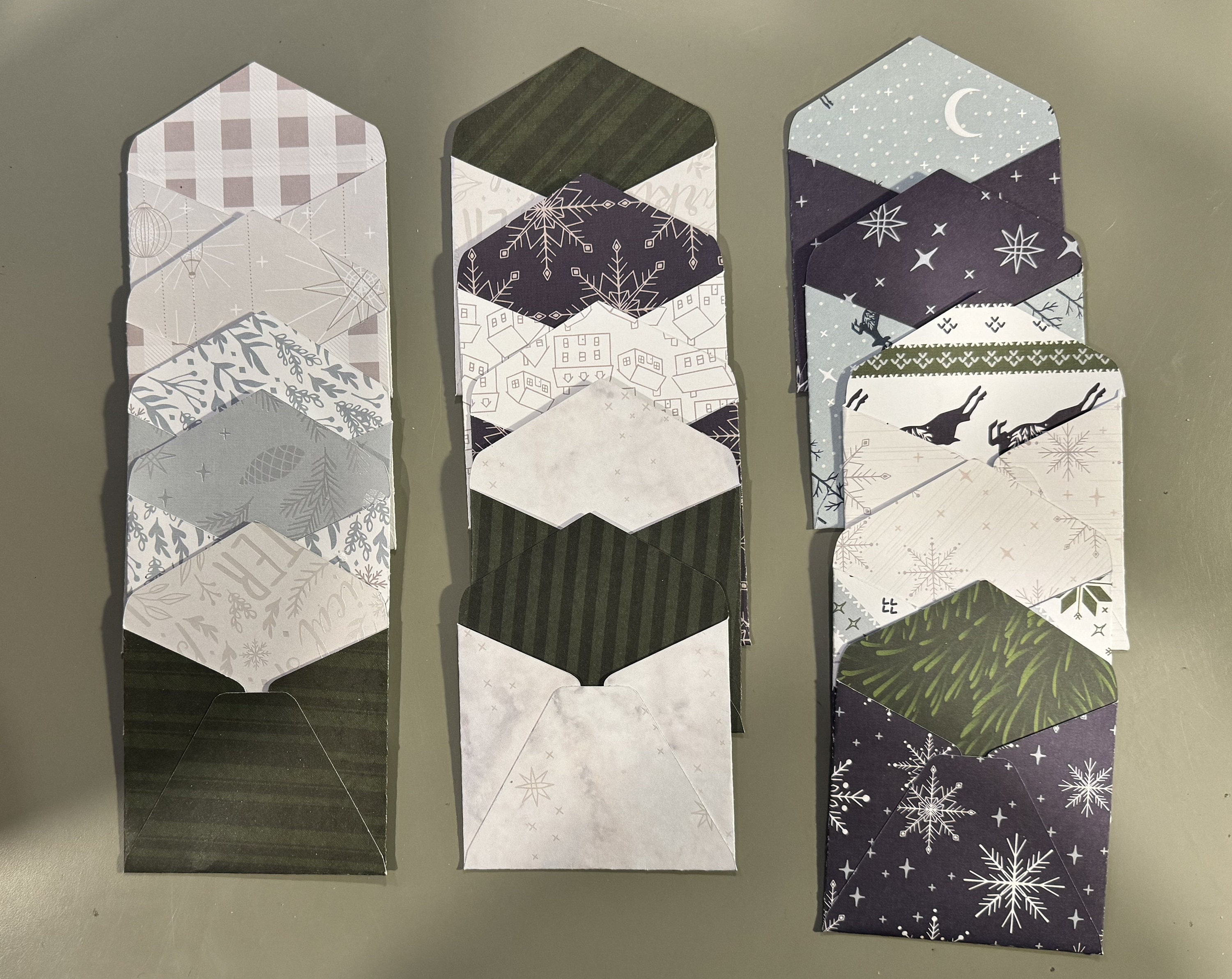 Cash Envelopes Challenge - Winter Envelopes - Etsy