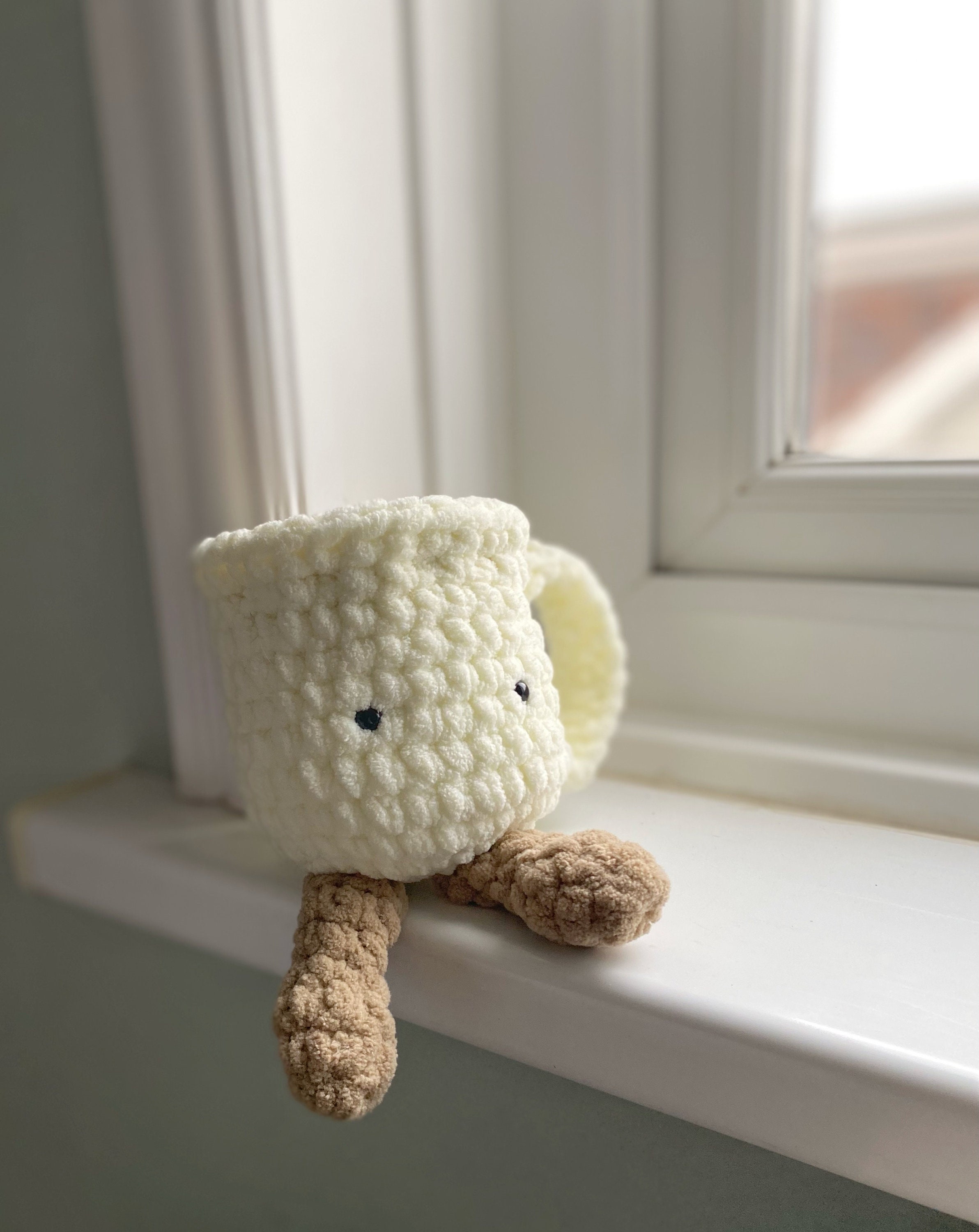 Crochet PATTERN, Cute Cup of Tea, Beginner, PDF in English, Instant ...