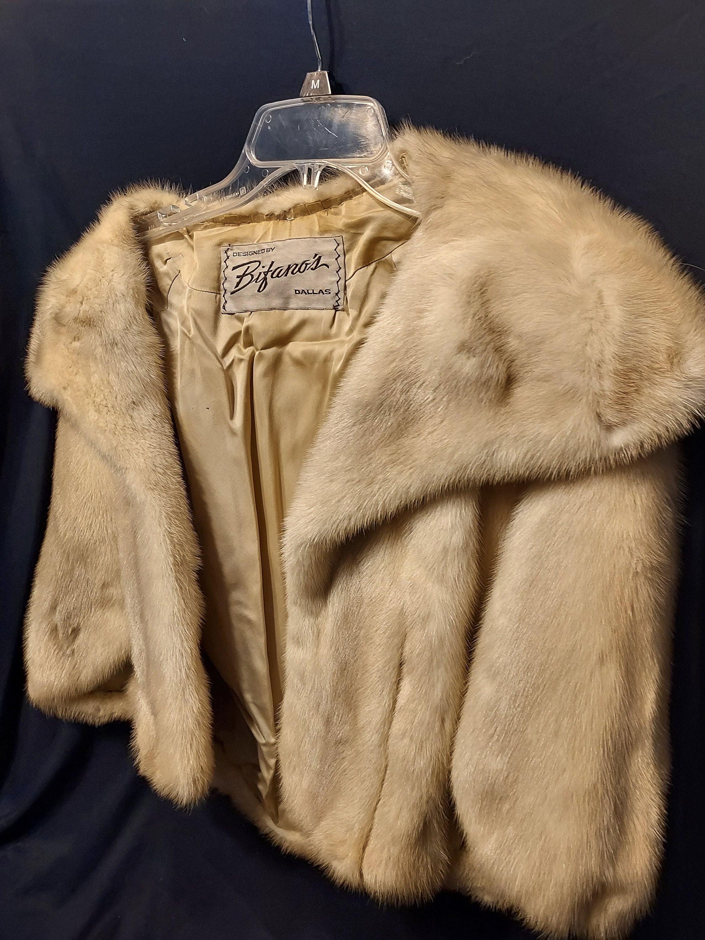 Vintage Bifano's of Dallas Fur Cape - Etsy