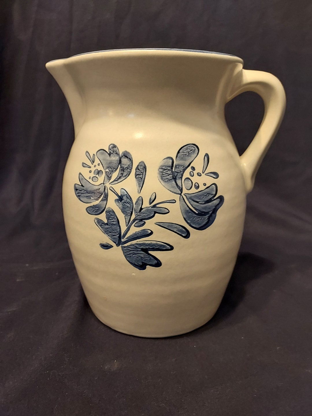Vintage Pfaltzgraff Yorktowne Stoneware Pitcher - Etsy