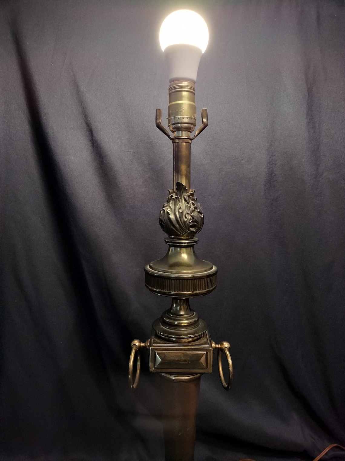 Vintage Stiffel Neoclassical Torch Table Lamp - Etsy